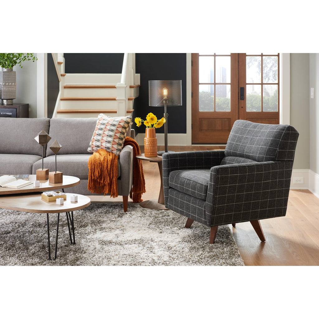 La Z Boy Bellevue Swivel Fabric Chair 210421 H157158